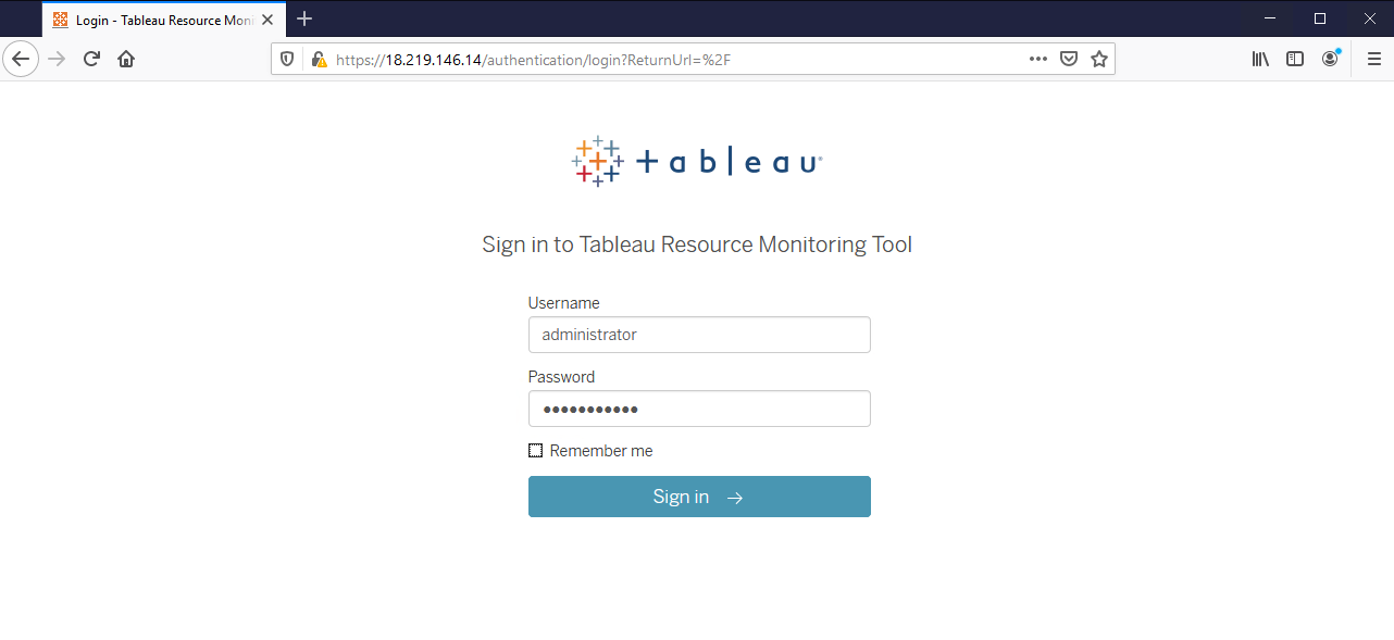 Tableau Resource Monitoring Tool – Agent Install Guide – Technology gems to share