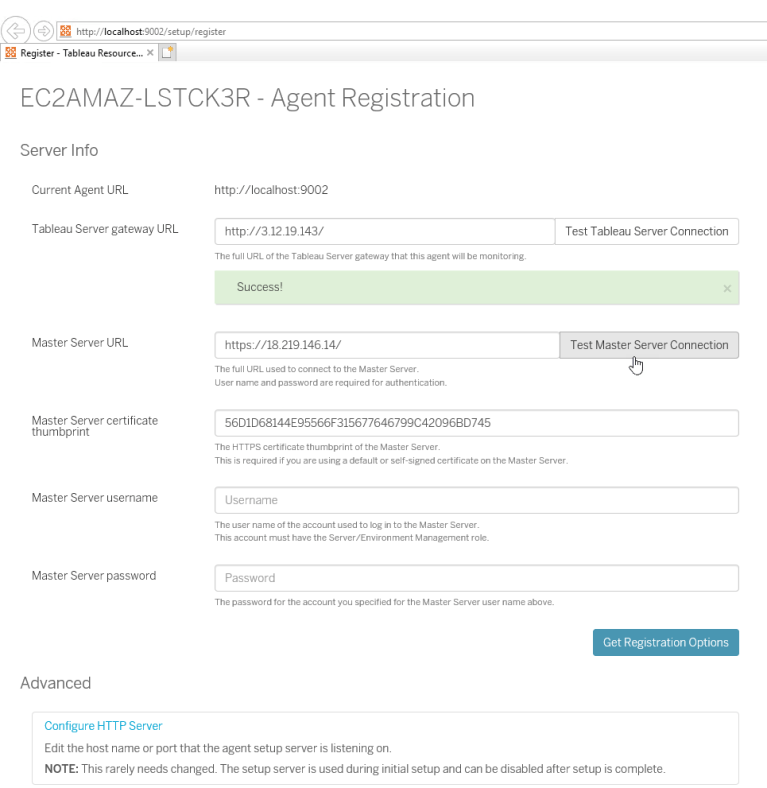 Tableau Resource Monitoring Tool – Agent Install Guide – Technology ...