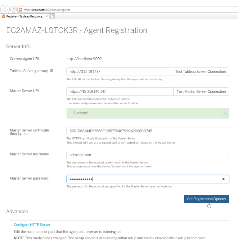 Tableau Resource Monitoring Tool – Agent Install Guide – Technology ...