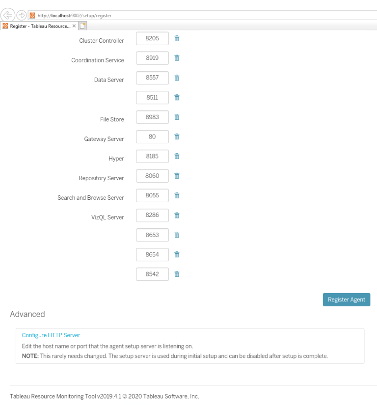 Tableau Resource Monitoring Tool – Agent Install Guide – Technology ...